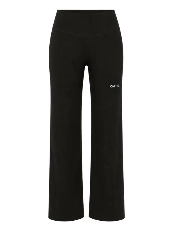 CMMTTD Soft Form Straight Leg Legging Ink - Black