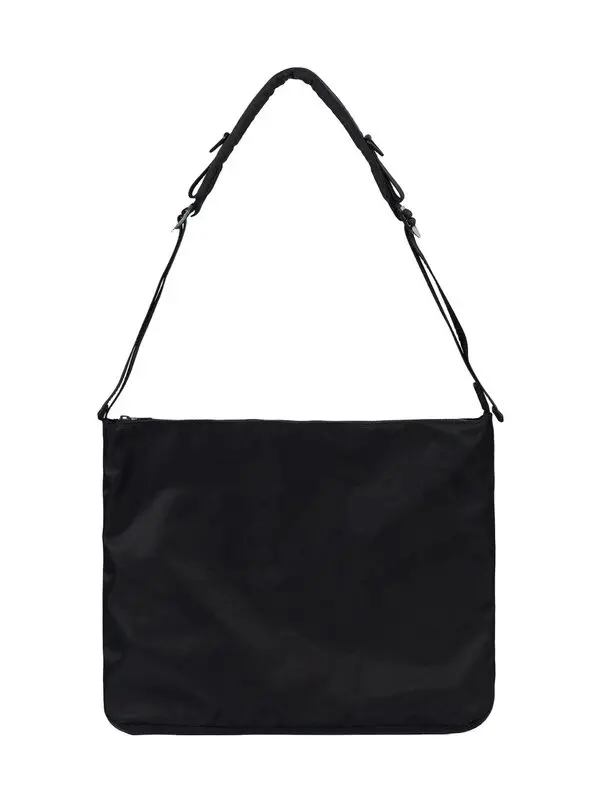 HAH ARCHIVE Signature Strap Crossbody Bag - Black