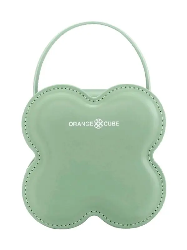 ORANGE CUBE Small Lucky Clover Handbag Celadon - Green