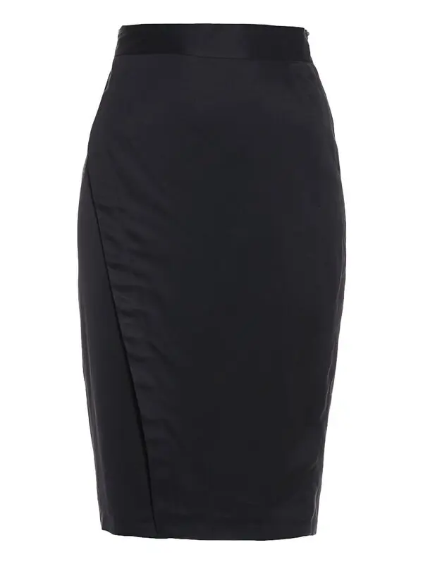 HELENE GALWAS Berta Wrap Skirt - Black