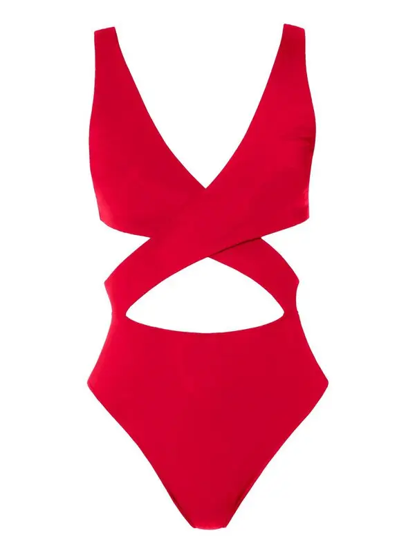 AGGI BY HALEWSKI Nola Bodysuit - Red