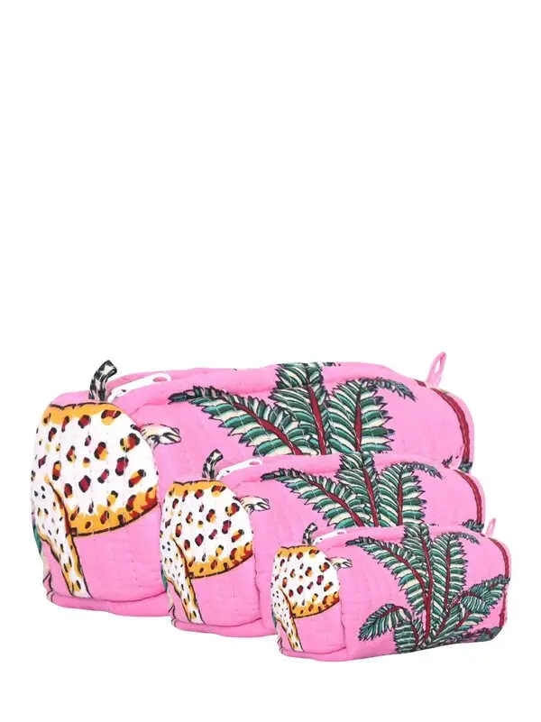 CYC The Jungle Three Piece Travel Set - Pink