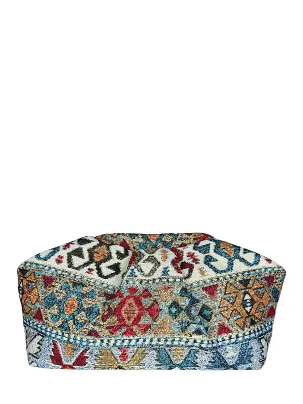 RUJ HERITAGE Puffy Bag Jacquard - Blue