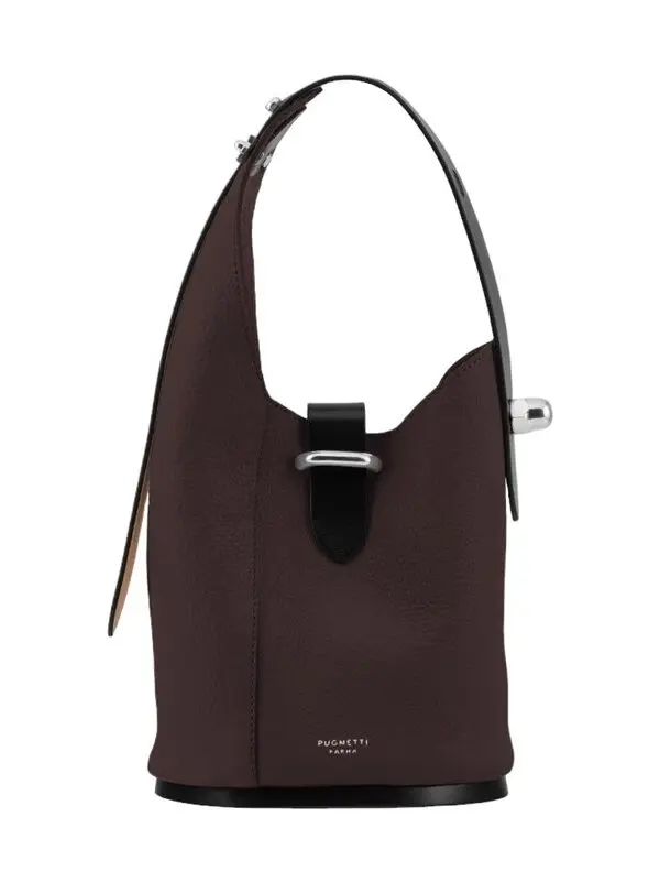 PUGNETTI PARMA Baby Bag Steel Ebony - Brown