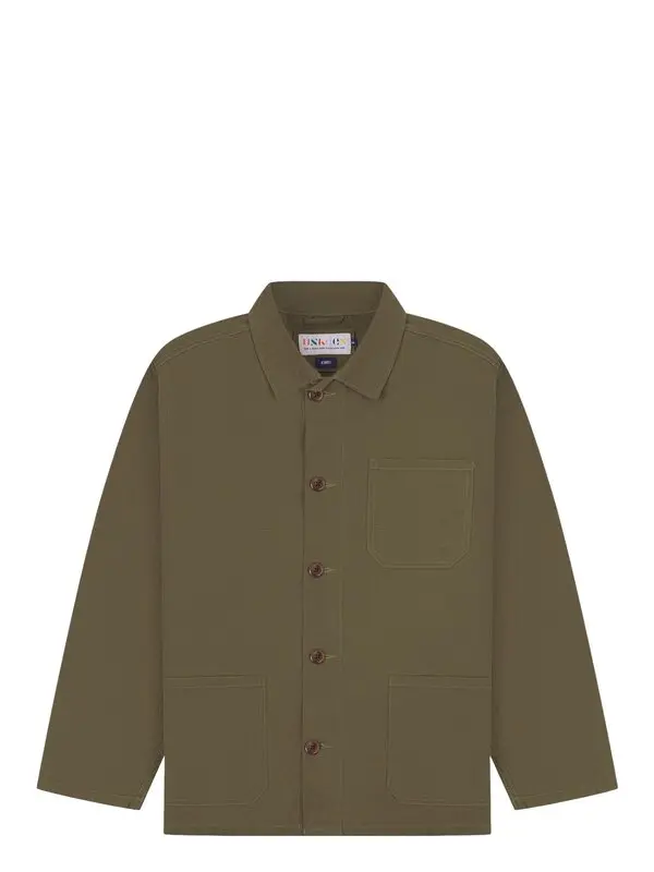 USKEES Overshirt Dark Taupe - Brown
