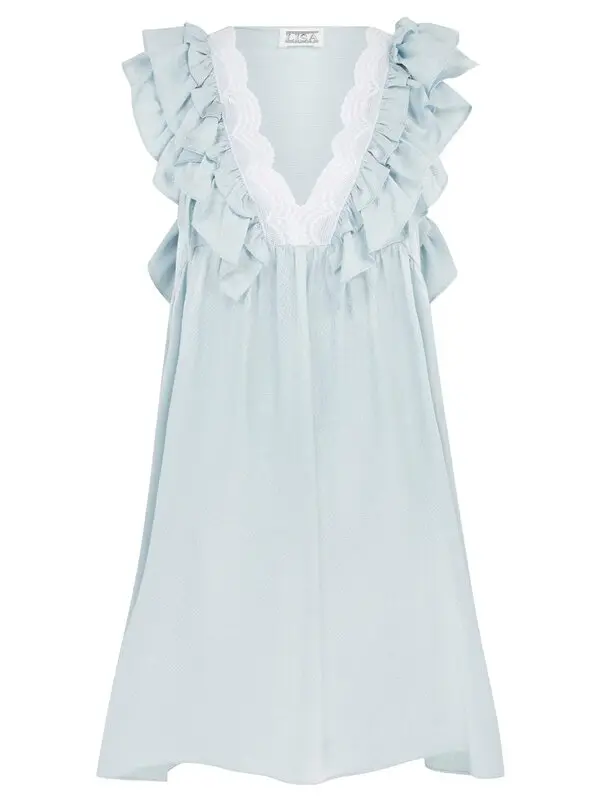 LISA THE LABEL Teardrop Dress - Blue