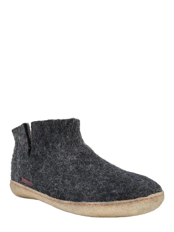 BETTERFELT Classic Boot With Natural Crepe Rubber Sole - Black