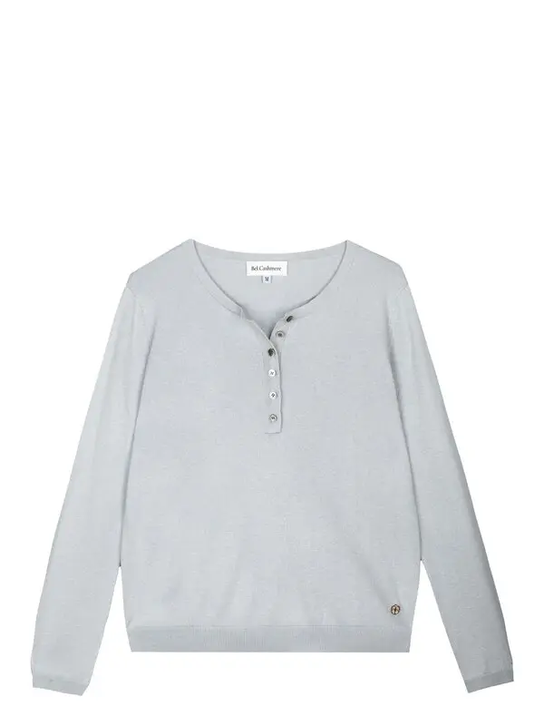 BEL CASHMERE Carla Sweater Light - Grey