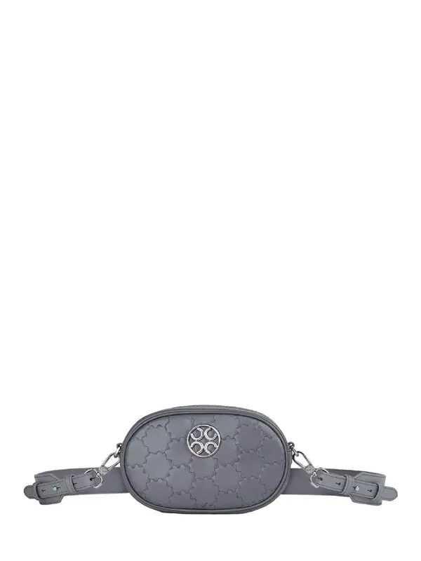 ORANGE CUBE Quilted Impressions Cross Body Stone - Grey