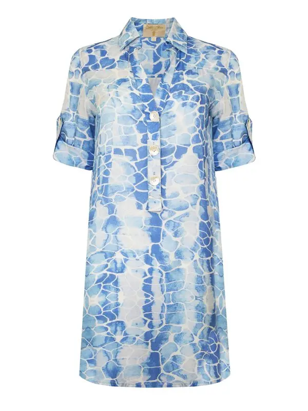 SOPHIA ALEXIA Pebbles Beach Shirt - Blue