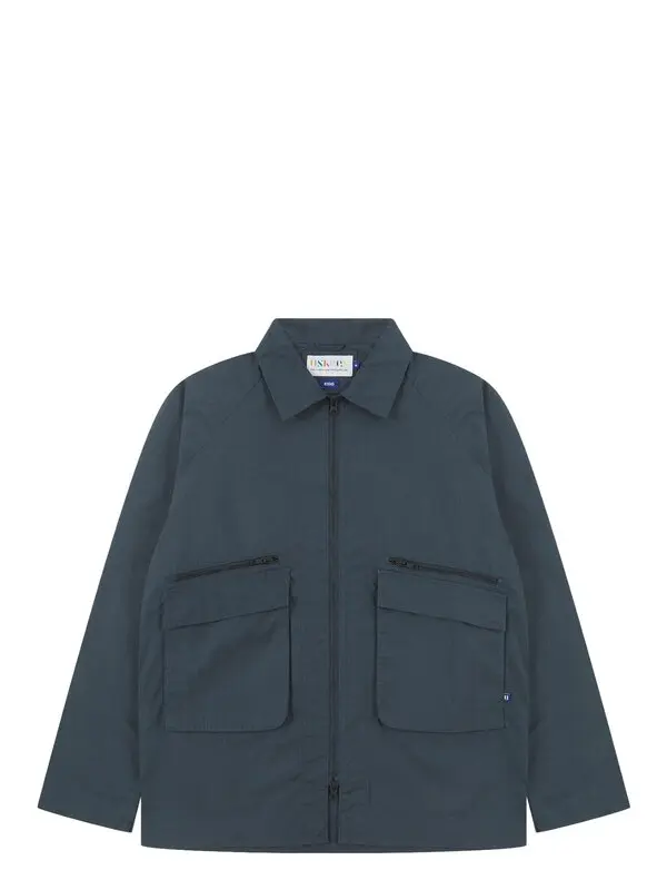 USKEES Ripstop Field Jacket Berry - Blue