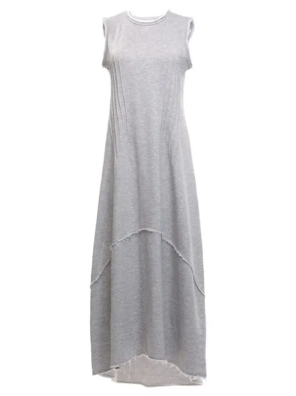CLOTHES BY LOCKER ROOM Relaxed-fit Maxi Dress - Grey