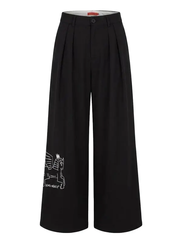 KING NAKED Dream On Trousers - Black