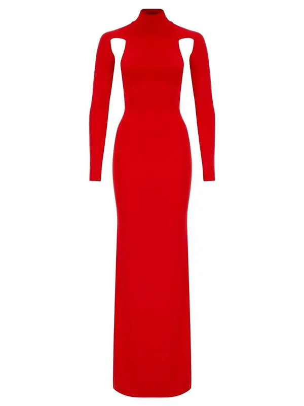 HERFETCH Maxi Scarlet Dress - Red