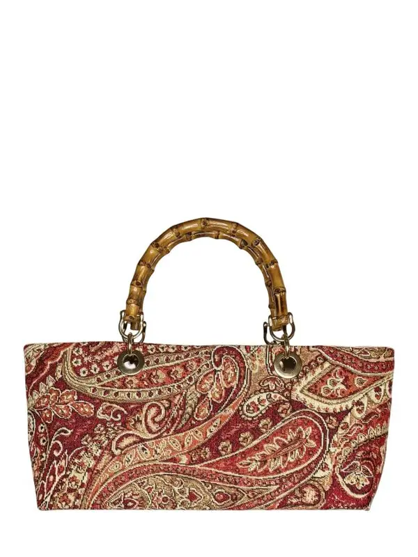 RUJ HERITAGE Mini Picnic Bag Jacquard - Red