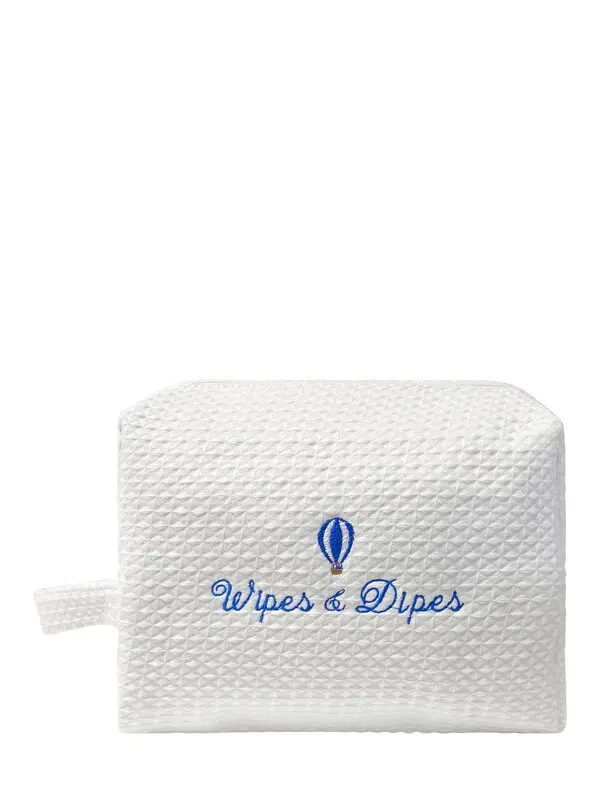 LILLY LOVES Balloon Wipes And Dipes Pouch - Blue