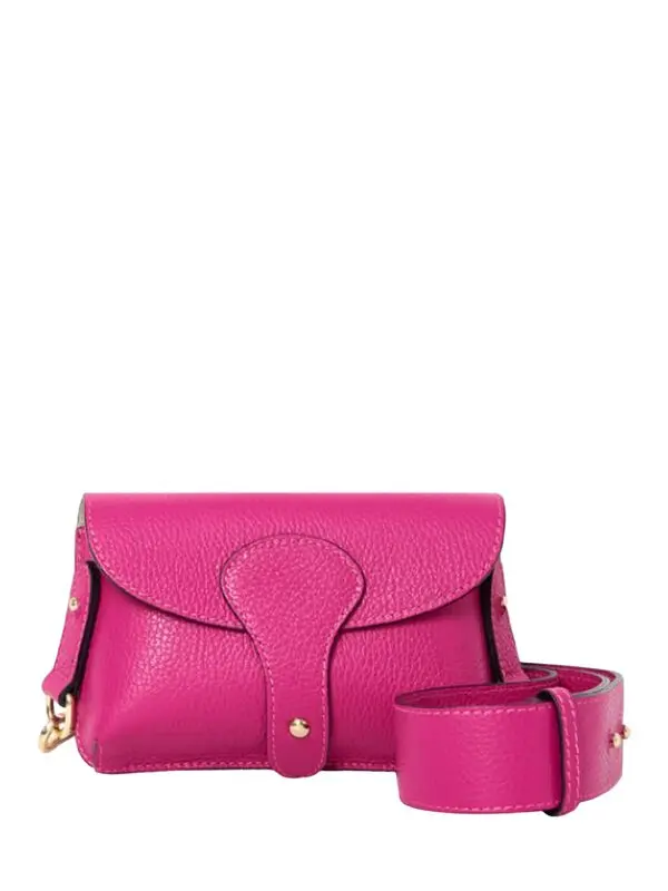 BETSY & FLOSS Luca Small Crossbody Bag In Fuchsia - Pink
