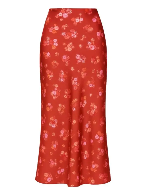 AVANI APPAREL Iris Skirt - Red