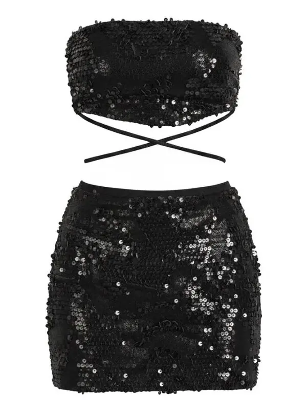 Suyty Falda Santorini - Black