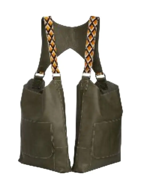 MIOONA El Doble Leather Bag - Green