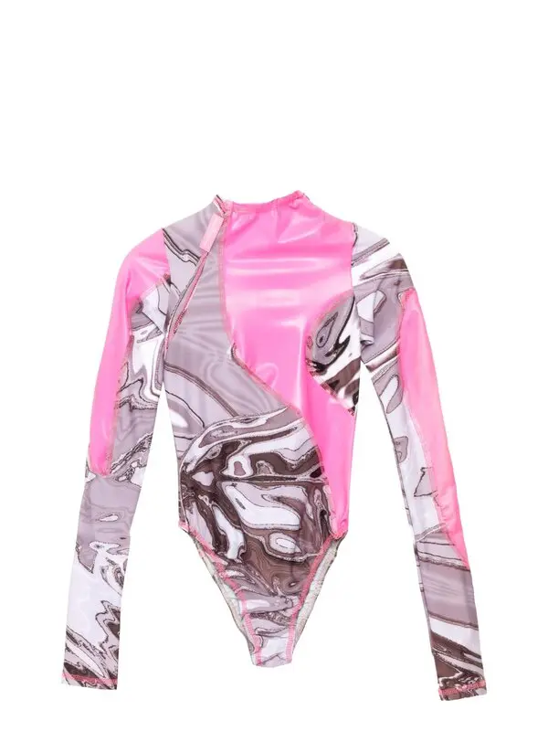 PALOMA LIRA Latex & Lycra Body - Grey
