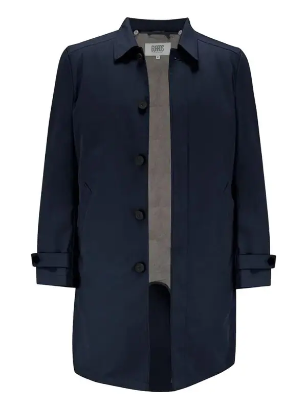 GUARDS LONDON Spitalfield City Raincoat Navy - Blue