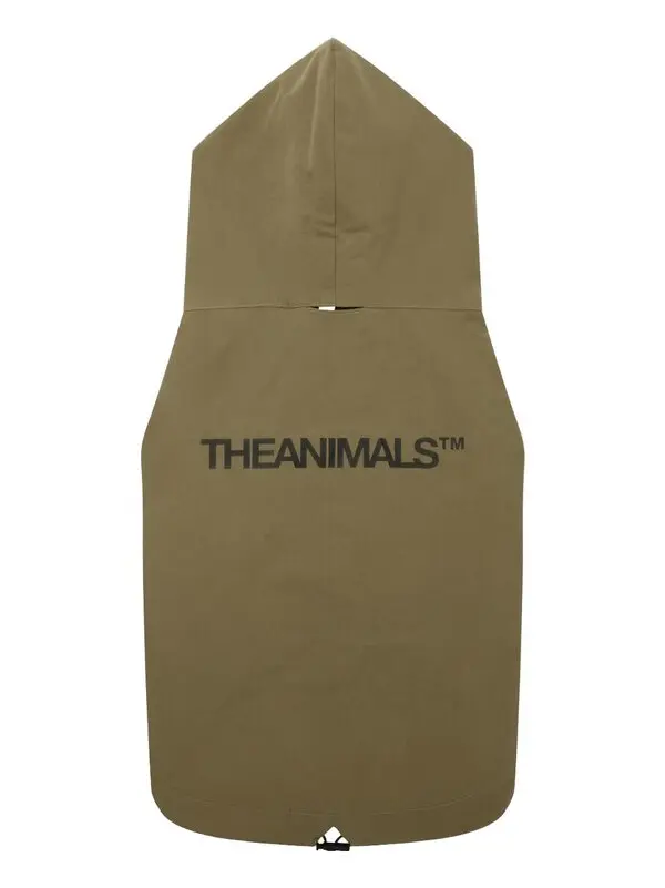THEANIMALS Logo Light Dog Coat Khaki - Green