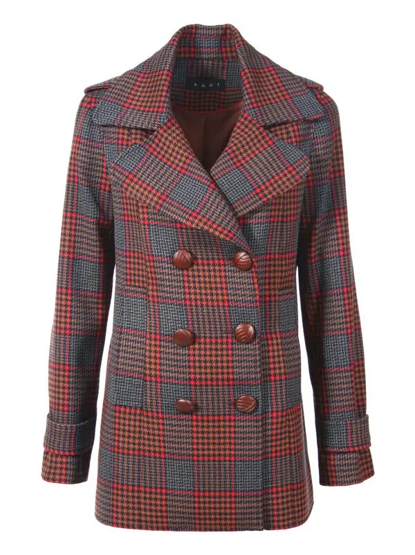 AGGI BY HALEWSKI Giada Jacket - Brown