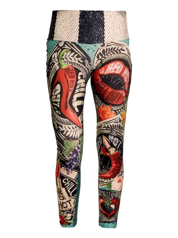 IPNG DESIGN Leggings Hot - Red