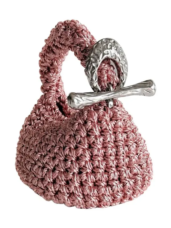 ISKRA Micro Gigi Clasp Bag - Pink