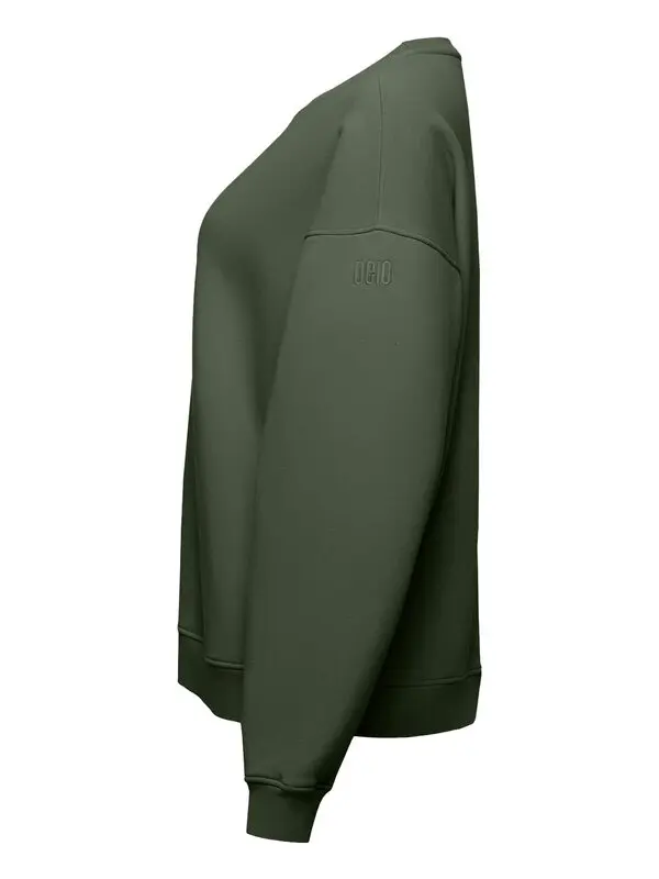 OCIO LEISUREWEAR Oversized Crewneck In Spruce - Green