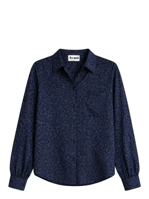 AVANI APPAREL Kauri Shirt Navy - Blue