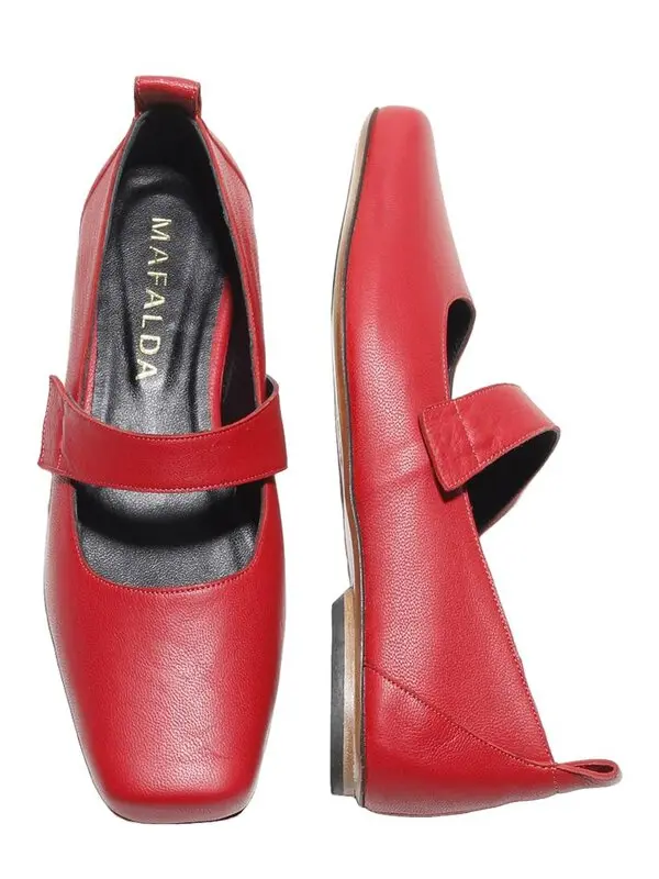 MAFALDA Tami Mary Janes - Red