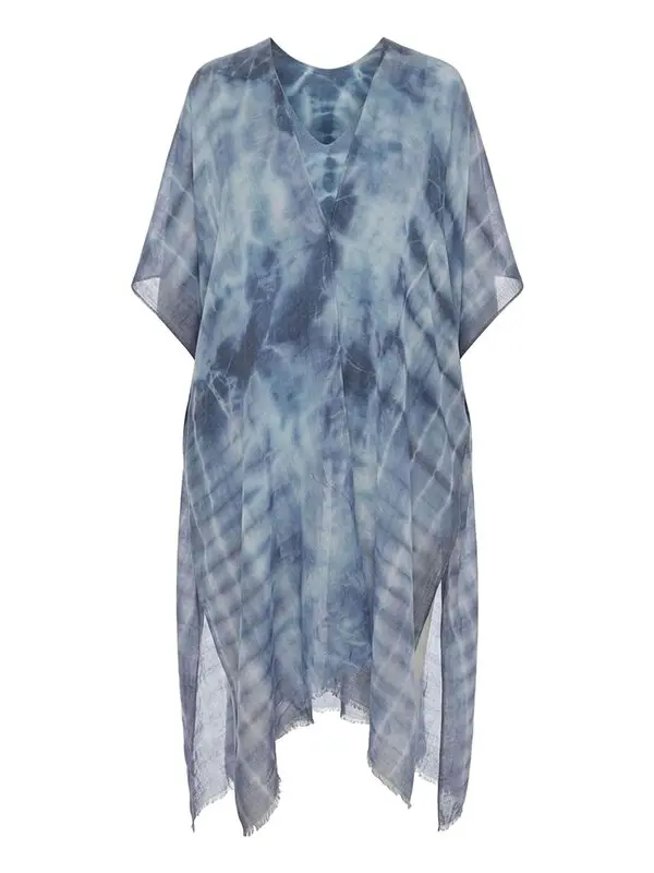 JAMES LAKELAND Boho Tie-dye Kaftan - Blue