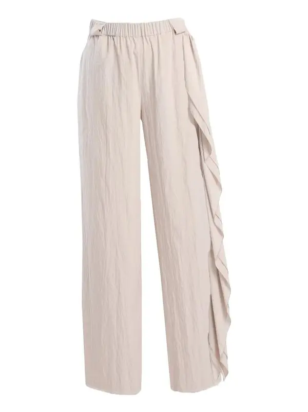 ARTISTA Neutrals Charm Frill Pants - Beige