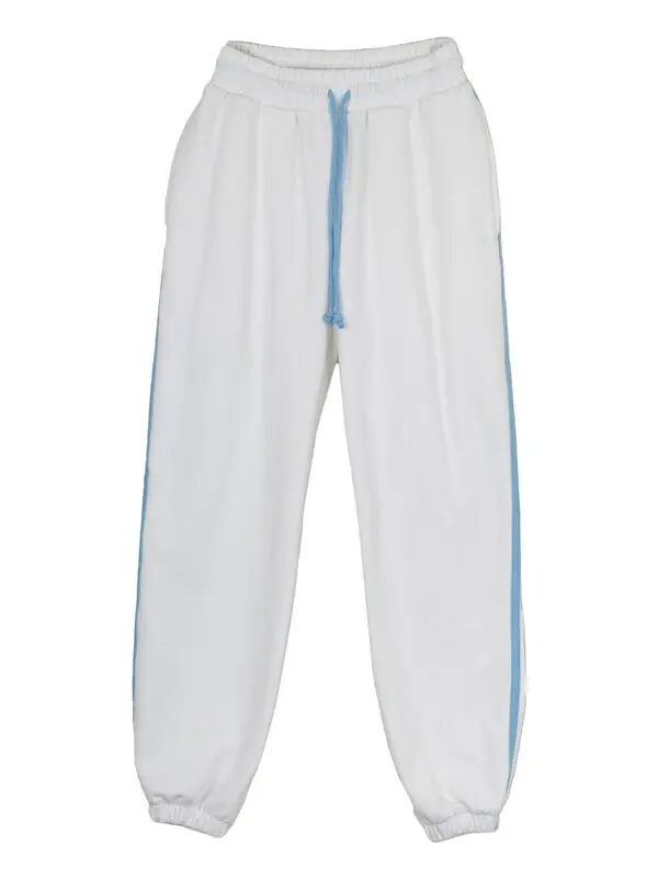 BRADFORD ROW Sofia Baggy Sweatpant Stripe - Blue