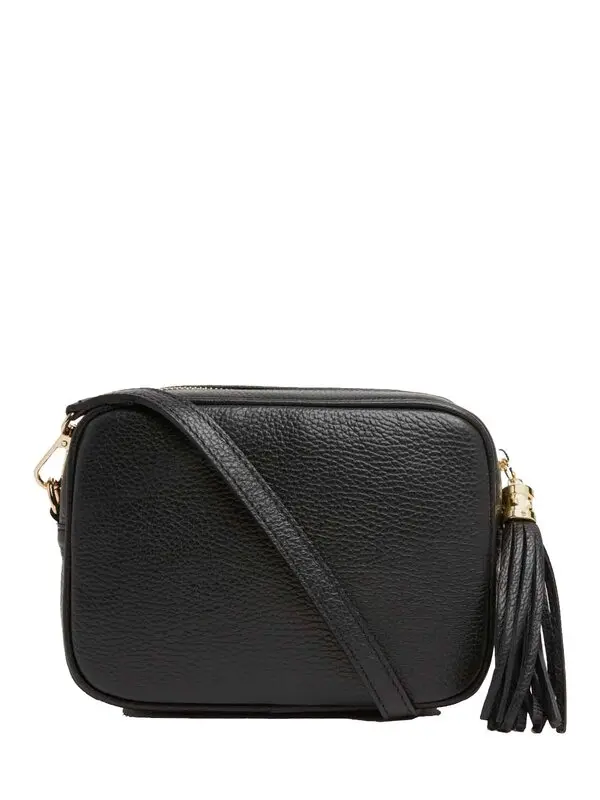 BETSY & FLOSS Verona Crossbody Tassel Bag - Black