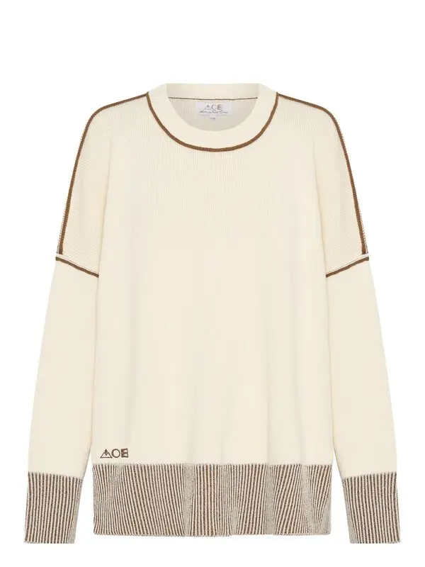 ARMS OF EVE Neutrals Aspen Knit Jumper - Brown