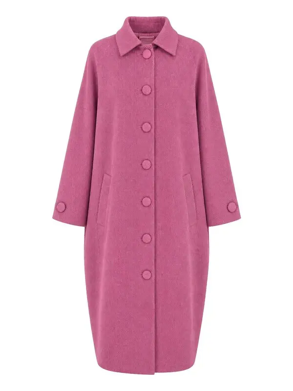 MOOD SWINGS Rosa Forma Coat - Pink