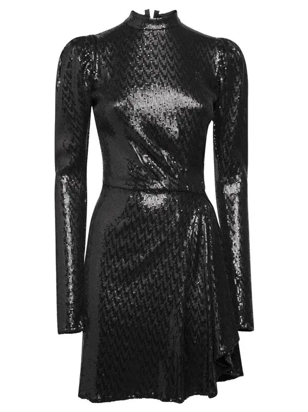 SVETA MILANO London Sequin Dress - Black
