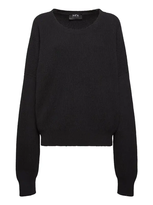 SVETA MILANO Lilith Cashmere Wool Sweater - Black
