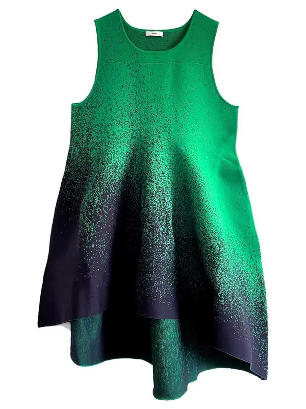 ARTO. Unlimited Energy Asymmetrical Bubble Dress - Black