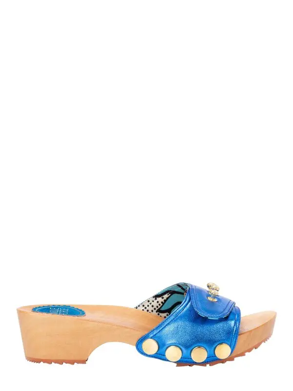 Nique Forde Cobalt Lucille Sandals - Blue