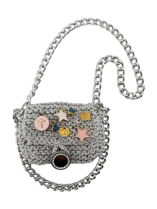 HILO DE MAR Micro Bag - Silver