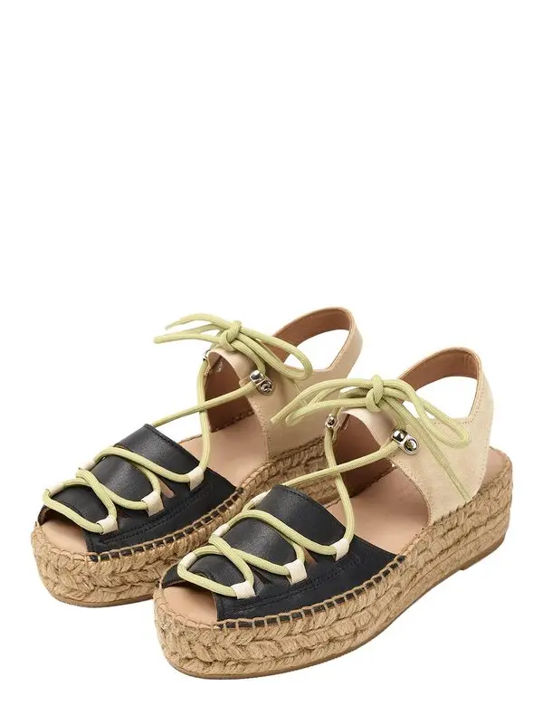 NAGUISA Espadrilles Cima -ecru - Black