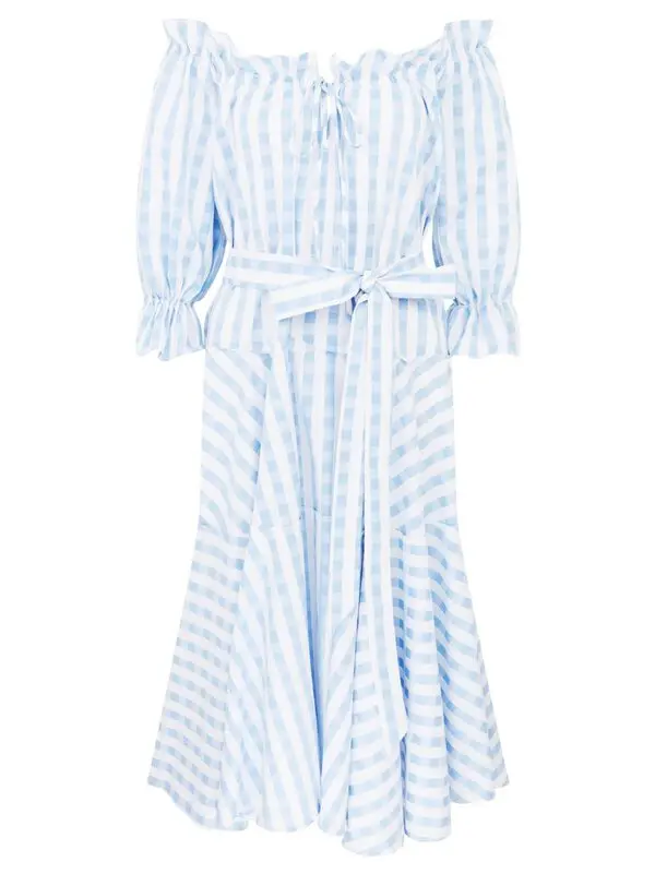 LISA THE LABEL La La Pyjama Babydoll Dress - Blue