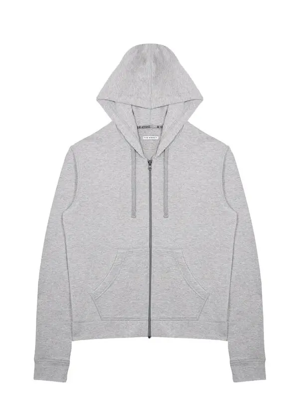 THE KOOZY Bendet Hoodie In Melange - Grey