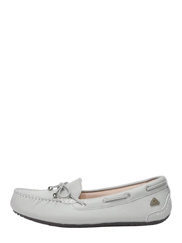 EVERAU AUSTRALIA Grebes Leather Loafers - Grey
