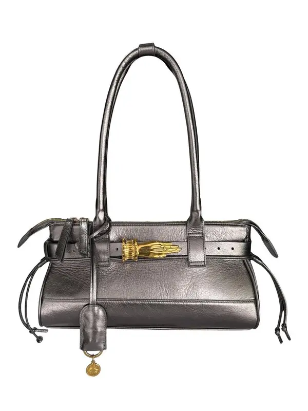 INDIGOLUSH East West Gilded Lure Shoulder Bag - Silver