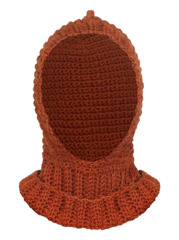VAN BRUSSEL Nova Crochet Hood - Orange